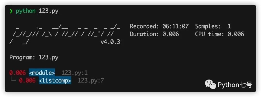 Python性能分析工具pyinstrument提高代码效率_python